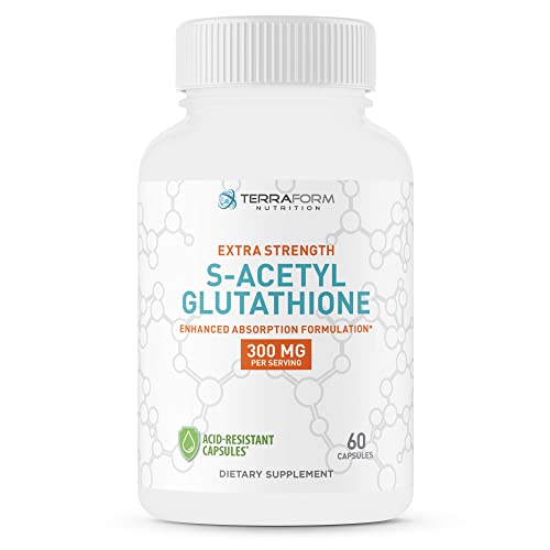TerraForm Nutrition S-Acetyl Glutathione capsules