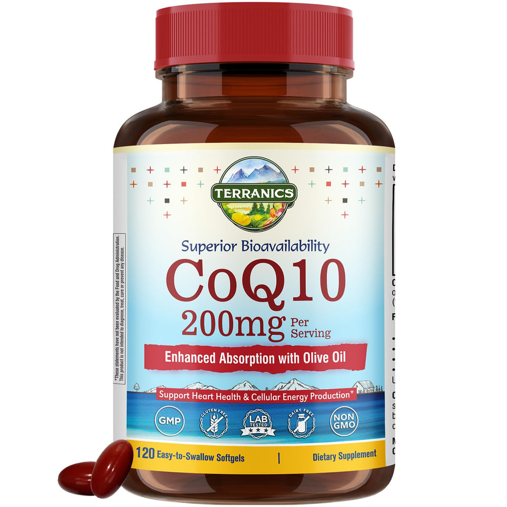 Terranics CoQ10 200 mg softgels