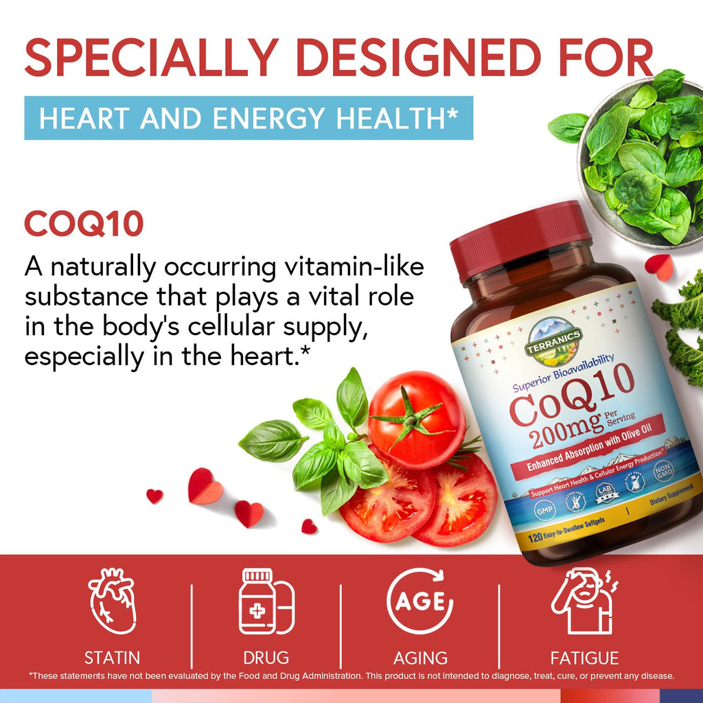 Terranics CoQ10 for vitality