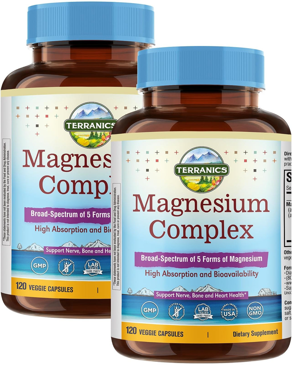 Terranics magnesium complex for relaxation