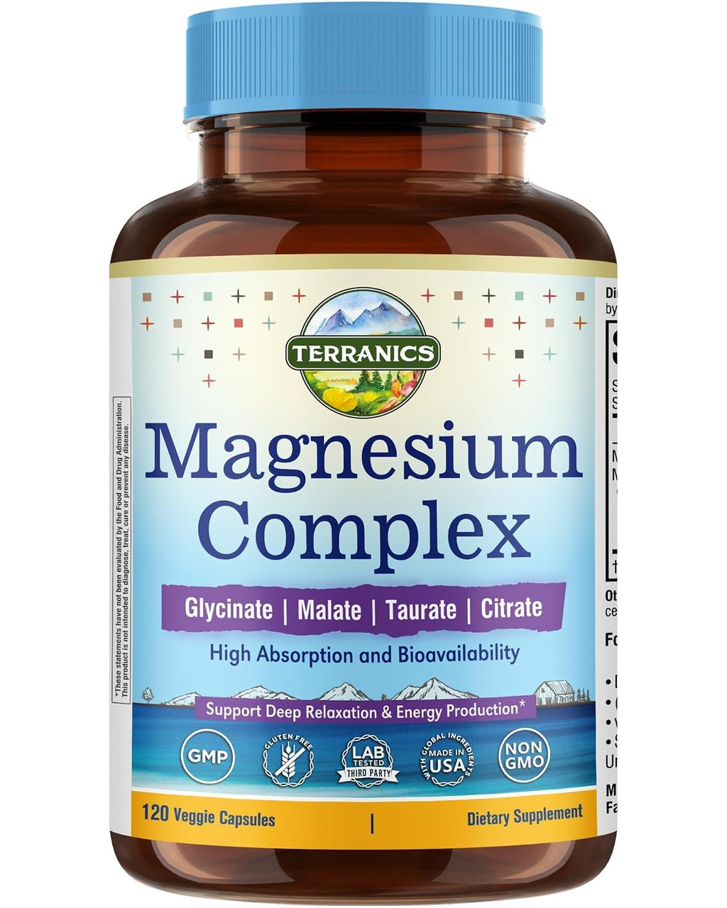 Terranics magnesium complex for relaxation
