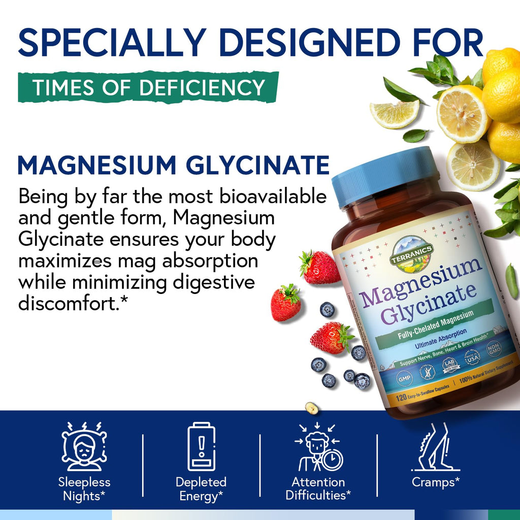 Terranics magnesium for daily wellness