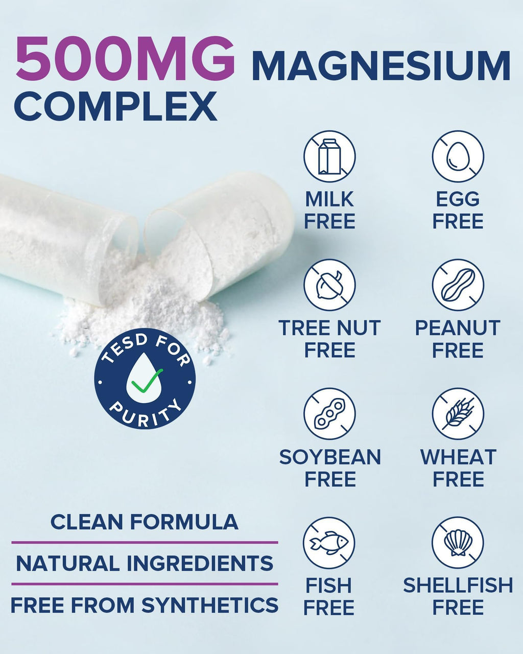 Terranics magnesium for improved sleep