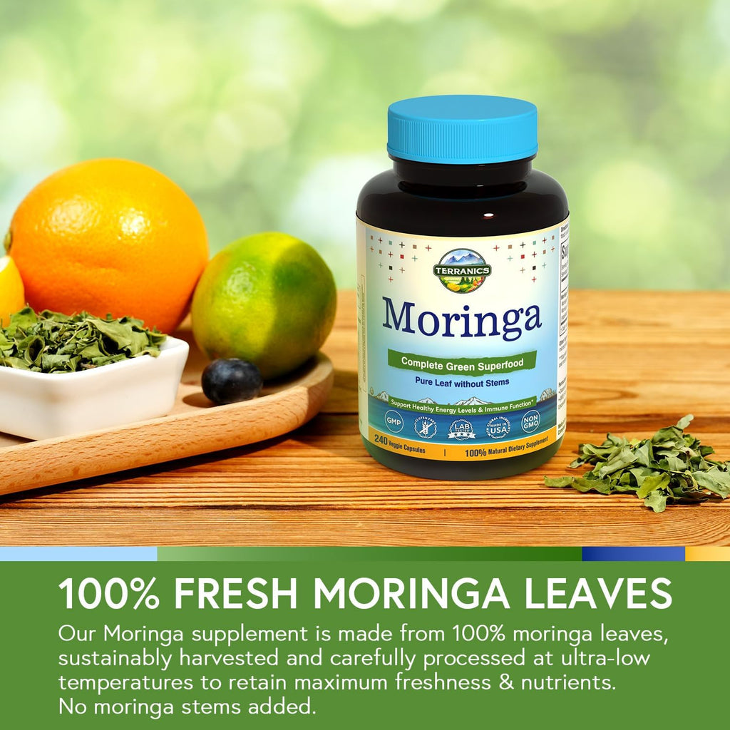 Terranics Moringa powder for vitality