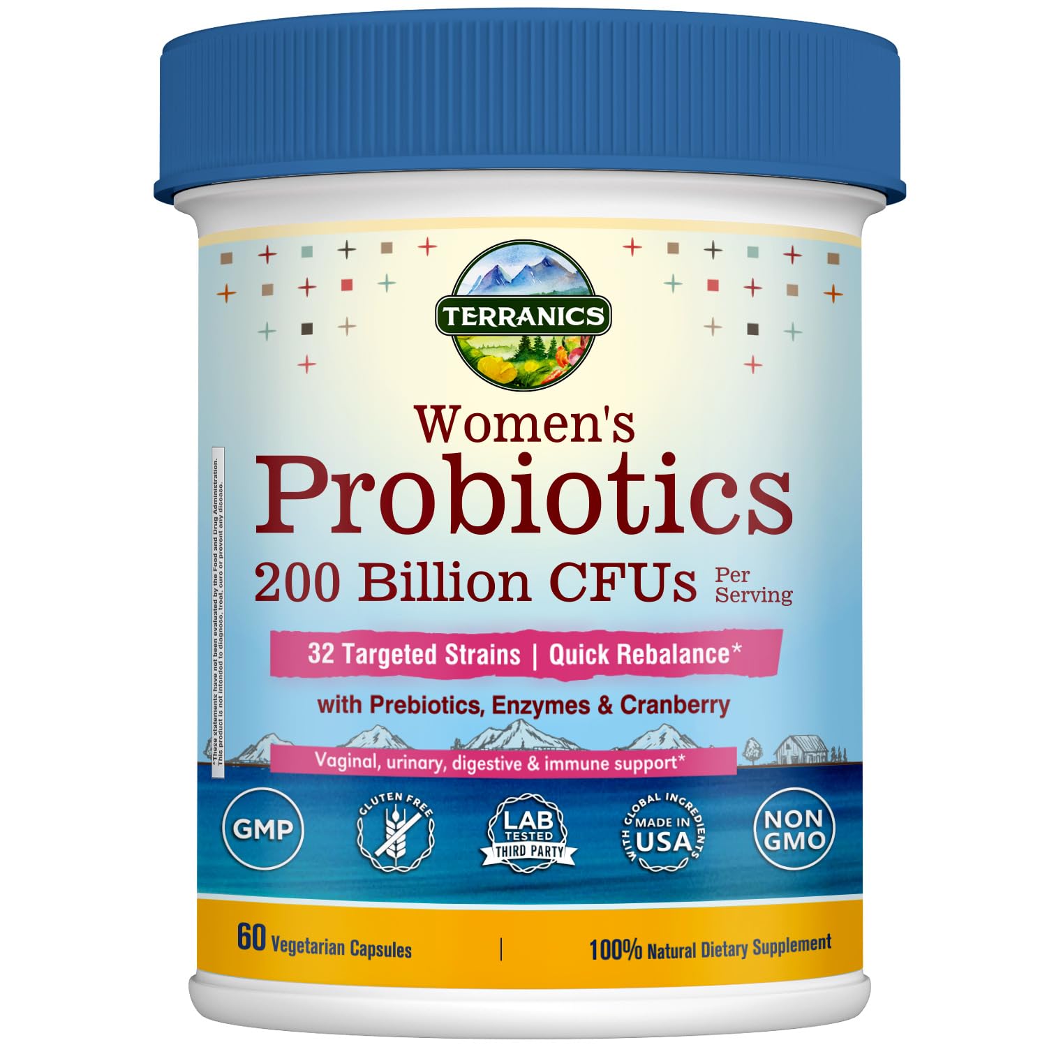 Terranics probiotics for women's health