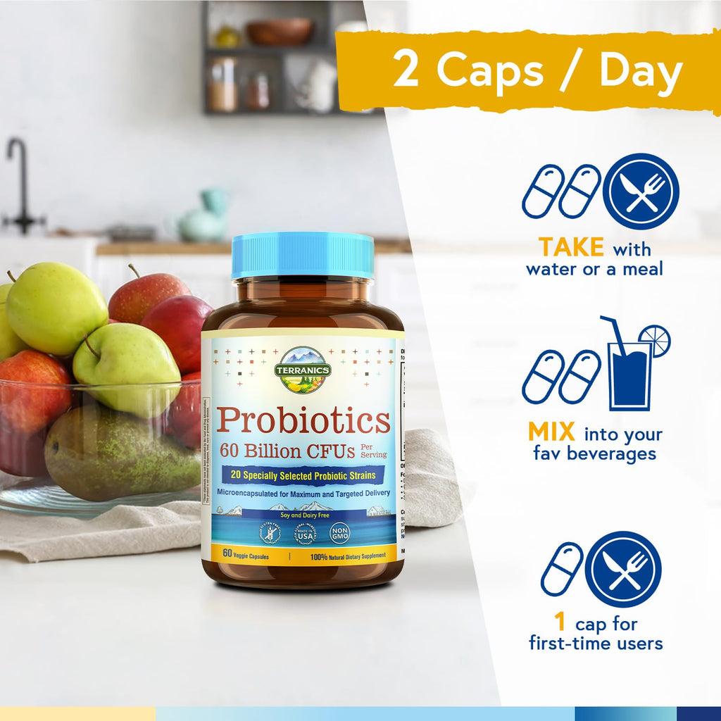 Terranics probiotics support immune function