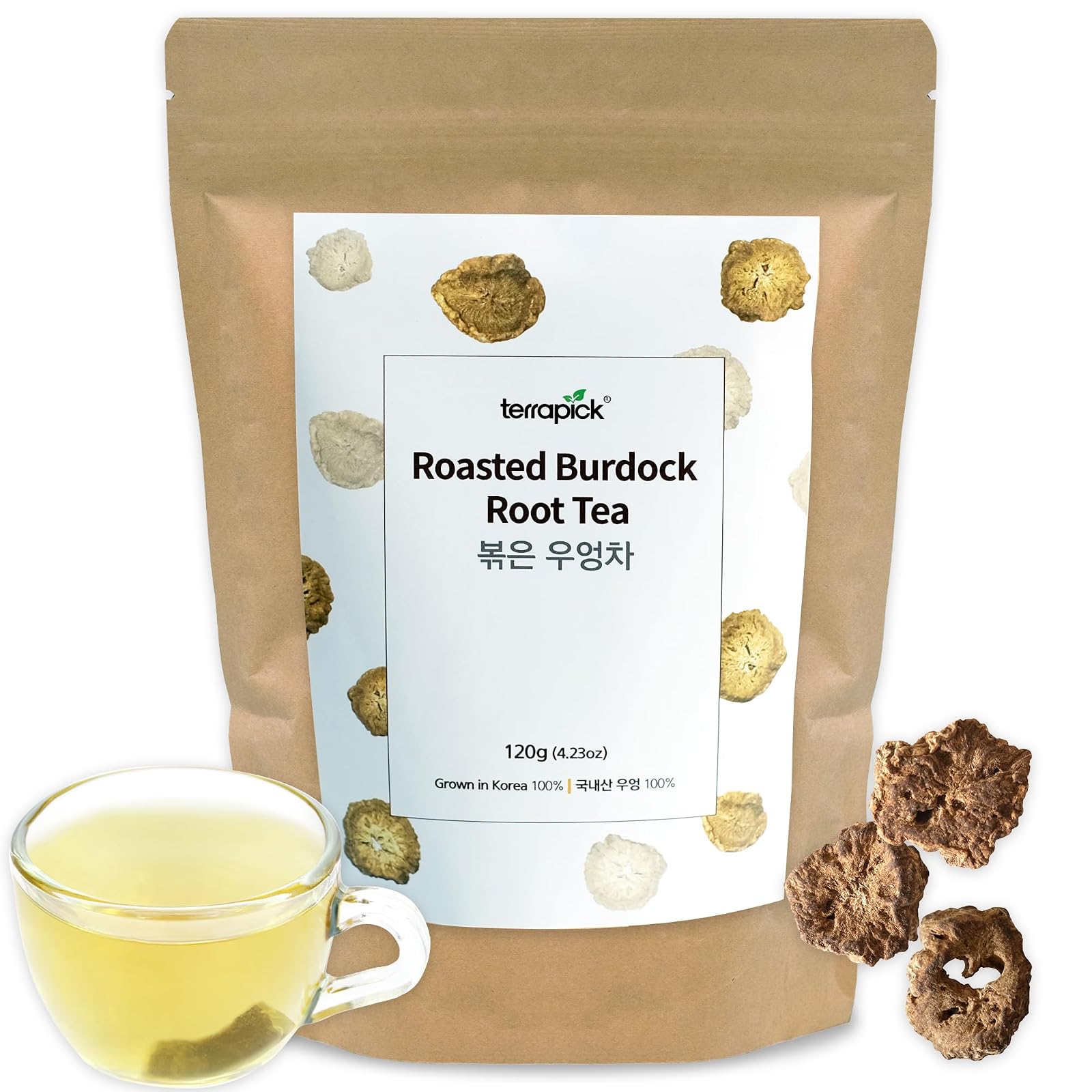 TERRAPICK roasted burdock root tea