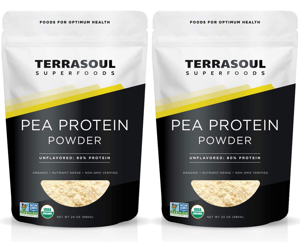 Terrasoul organic pea protein powder