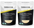 Terrasoul organic pea protein powder