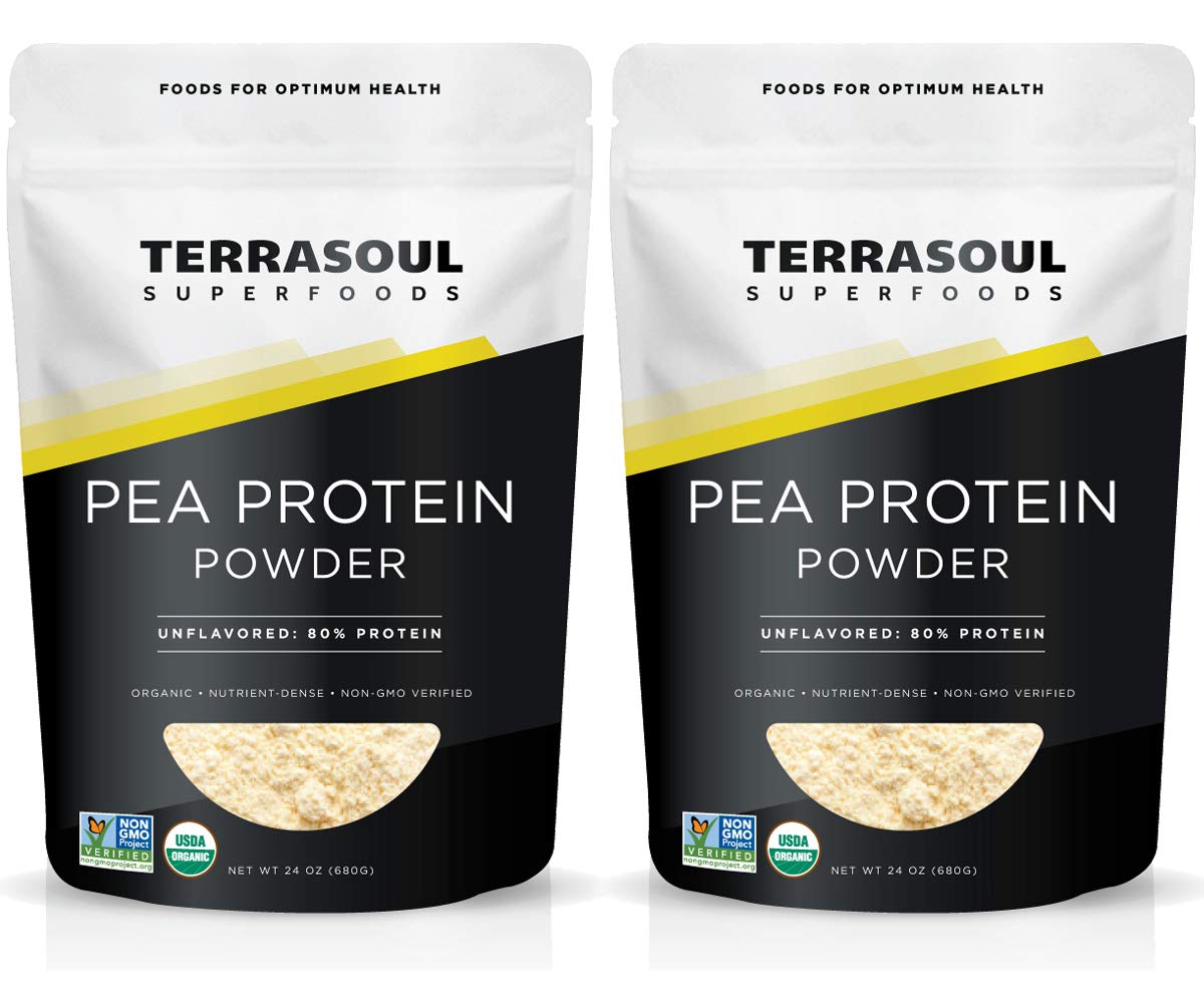 Terrasoul organic pea protein powder