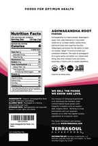 Terrasoul superfoods ashwagandha for stress relief