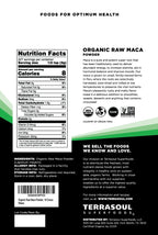 Terrasoul superfoods maca powder benefits