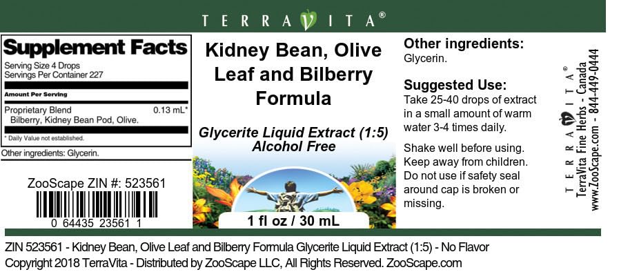 Terravita bilberry glycerite benefits