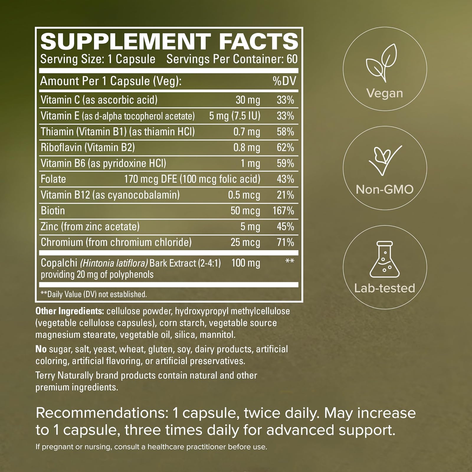 Terry Naturally 60 tablets pack