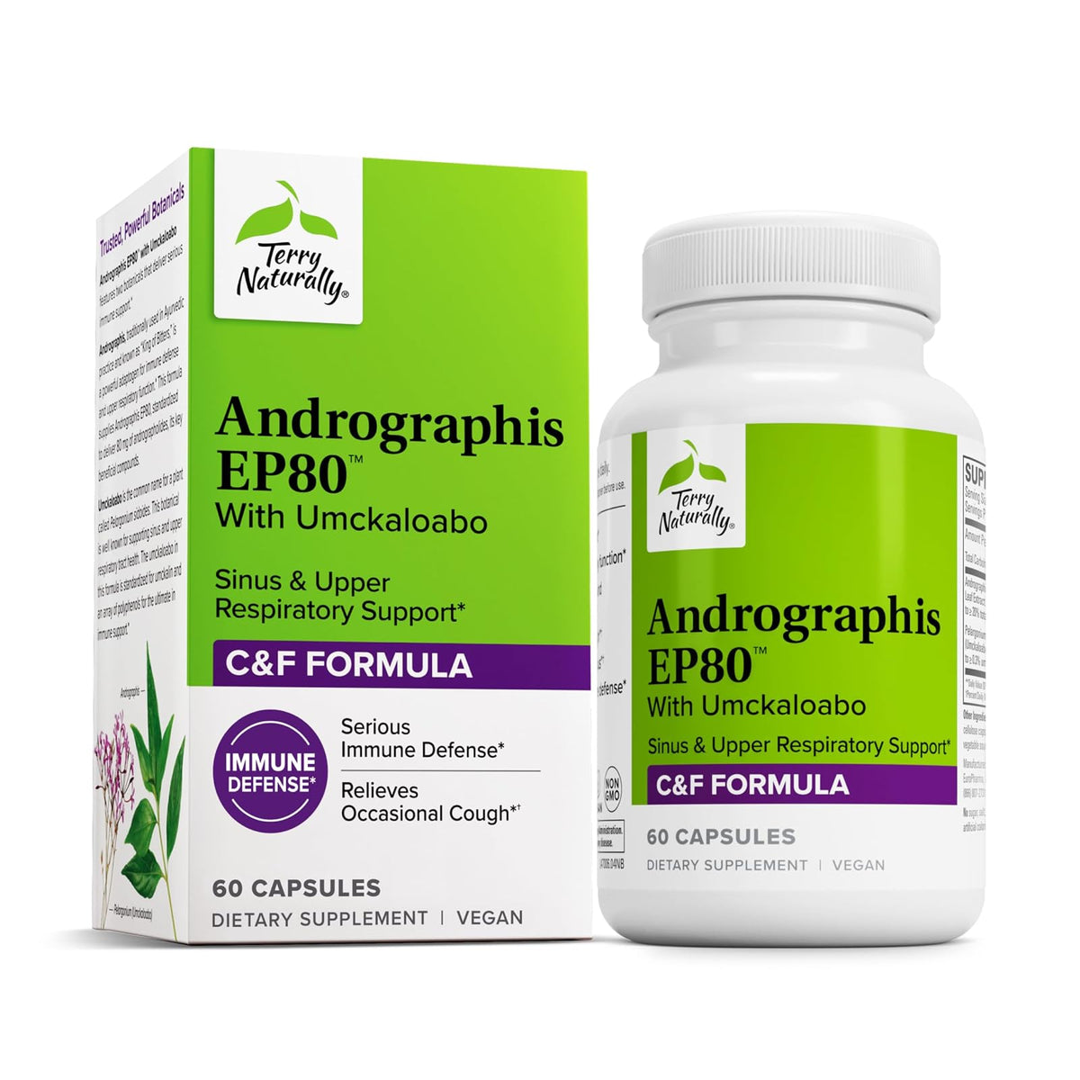 Terry Naturally Andrographis EP80 benefits
