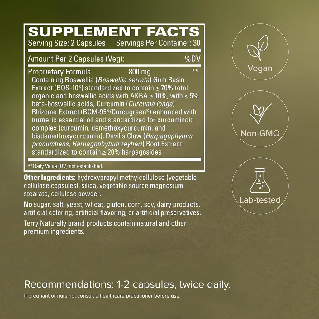 Terry Naturally Arthocin for daily wellness