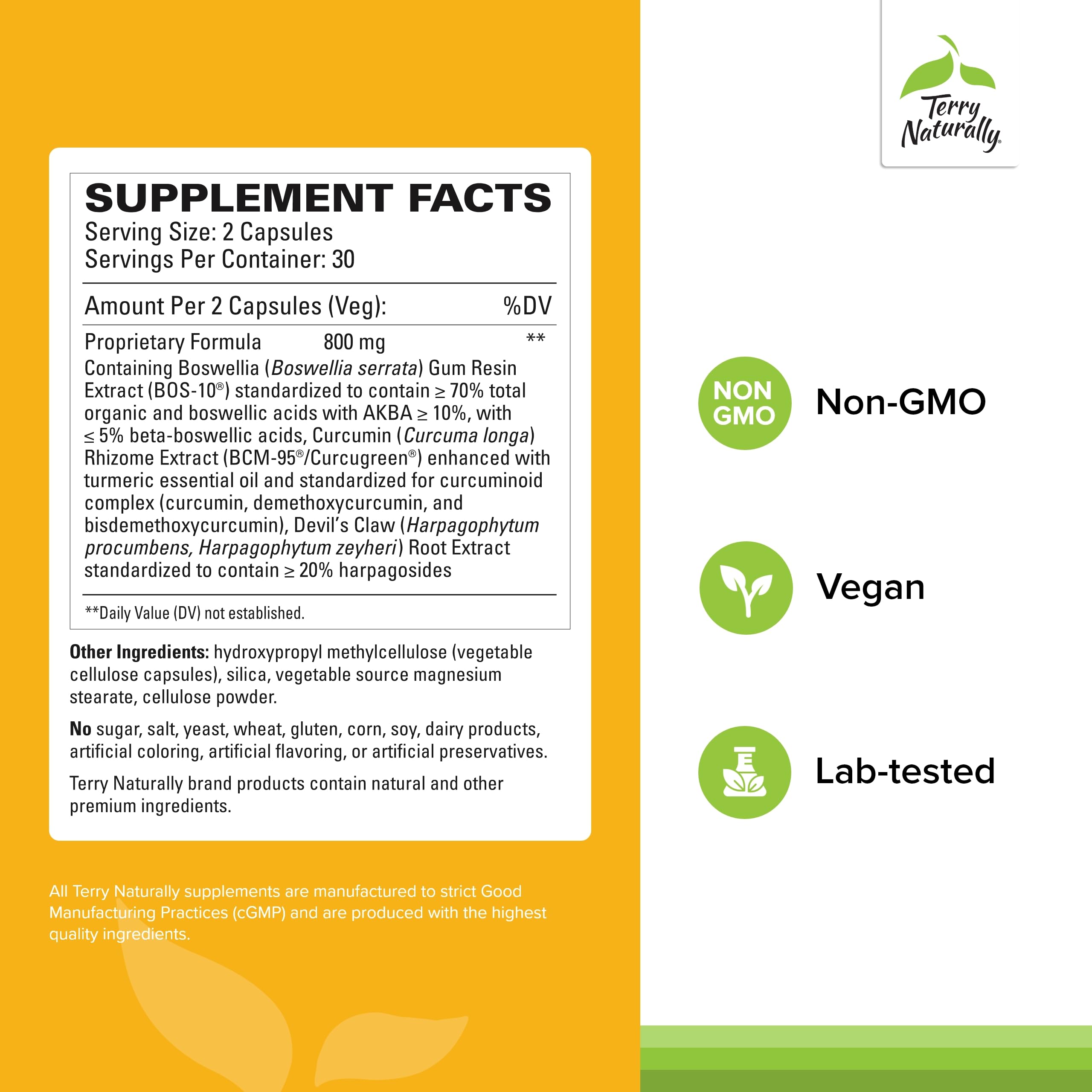 Terry Naturally capsules for cartilage health