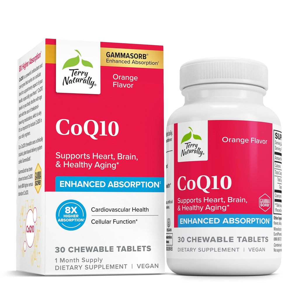 Terry Naturally CoQ10 chewables for energy