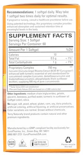 Terry Naturally curcumin for skin health