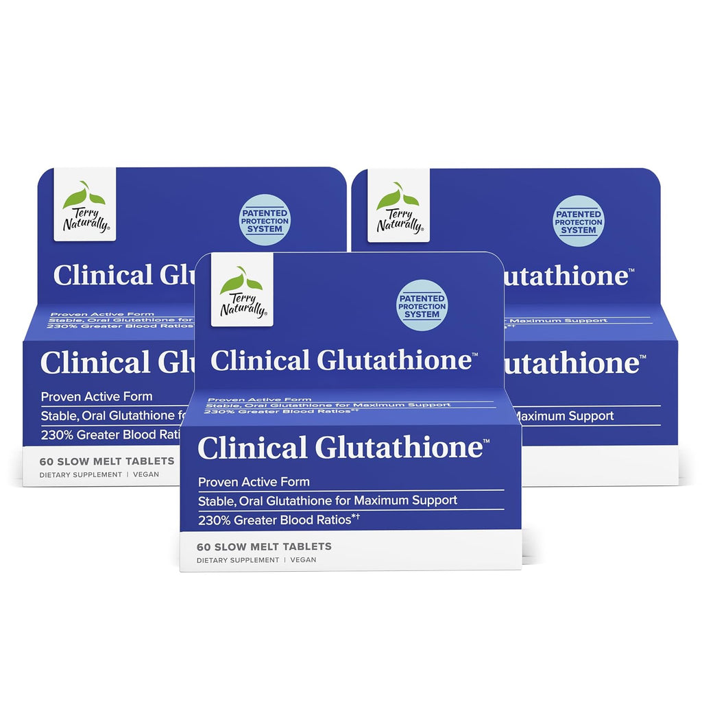 Terry Naturally glutathione capsules for wellness