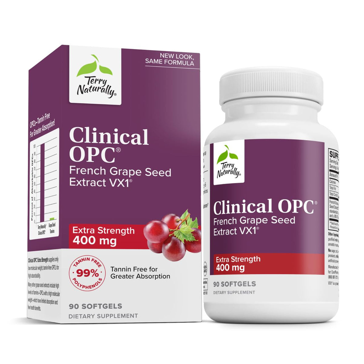 Terry Naturally grape seed extract benefits