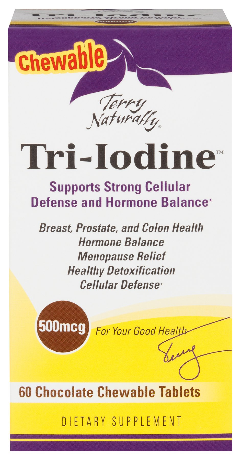 Terry Naturally iodine chewable tablets