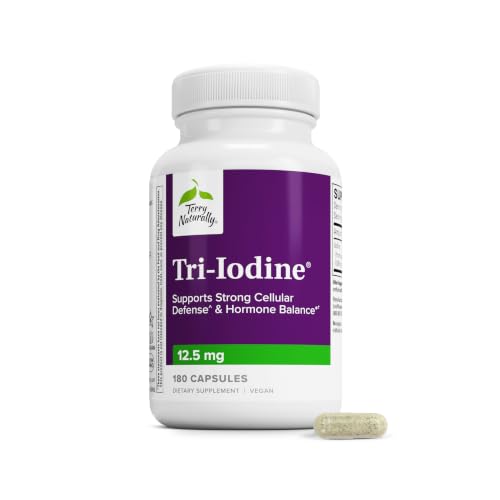 Terry Naturally iodine supplement capsules