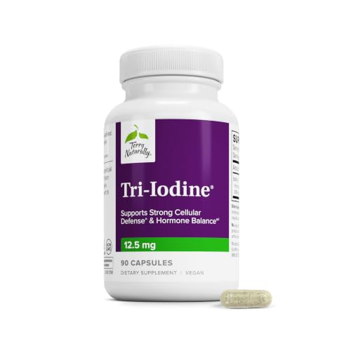 Terry Naturally iodine supplement capsules