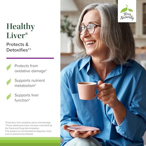 Terry Naturally milk thistle capsules