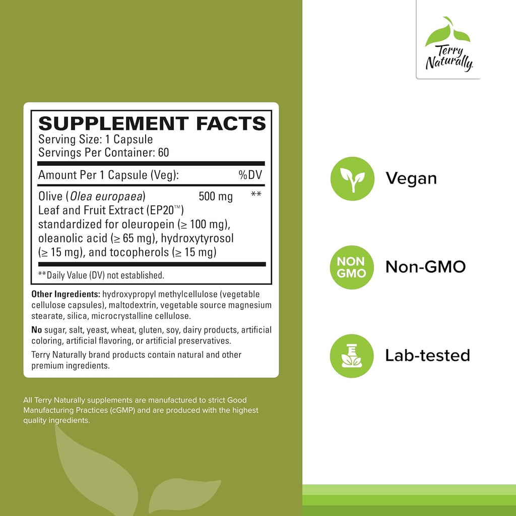 Terry Naturally olive leaf extract
