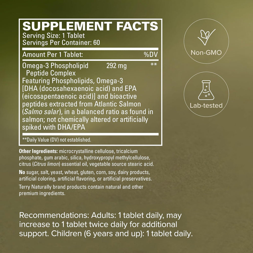 Terry Naturally omega 3 supplement