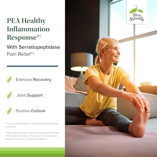 Terry Naturally Pea capsules for post workout relief