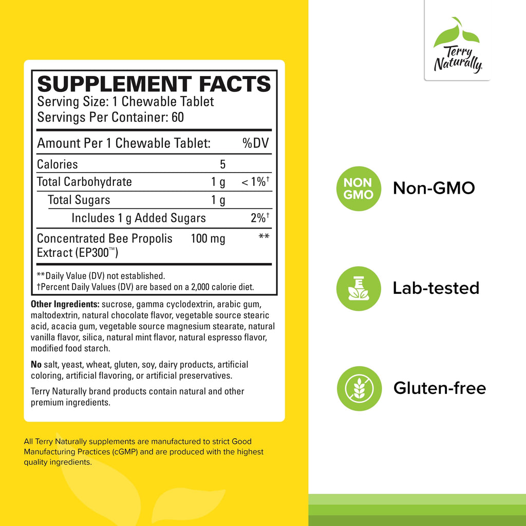 Terry Naturally Propolis wellness tablets