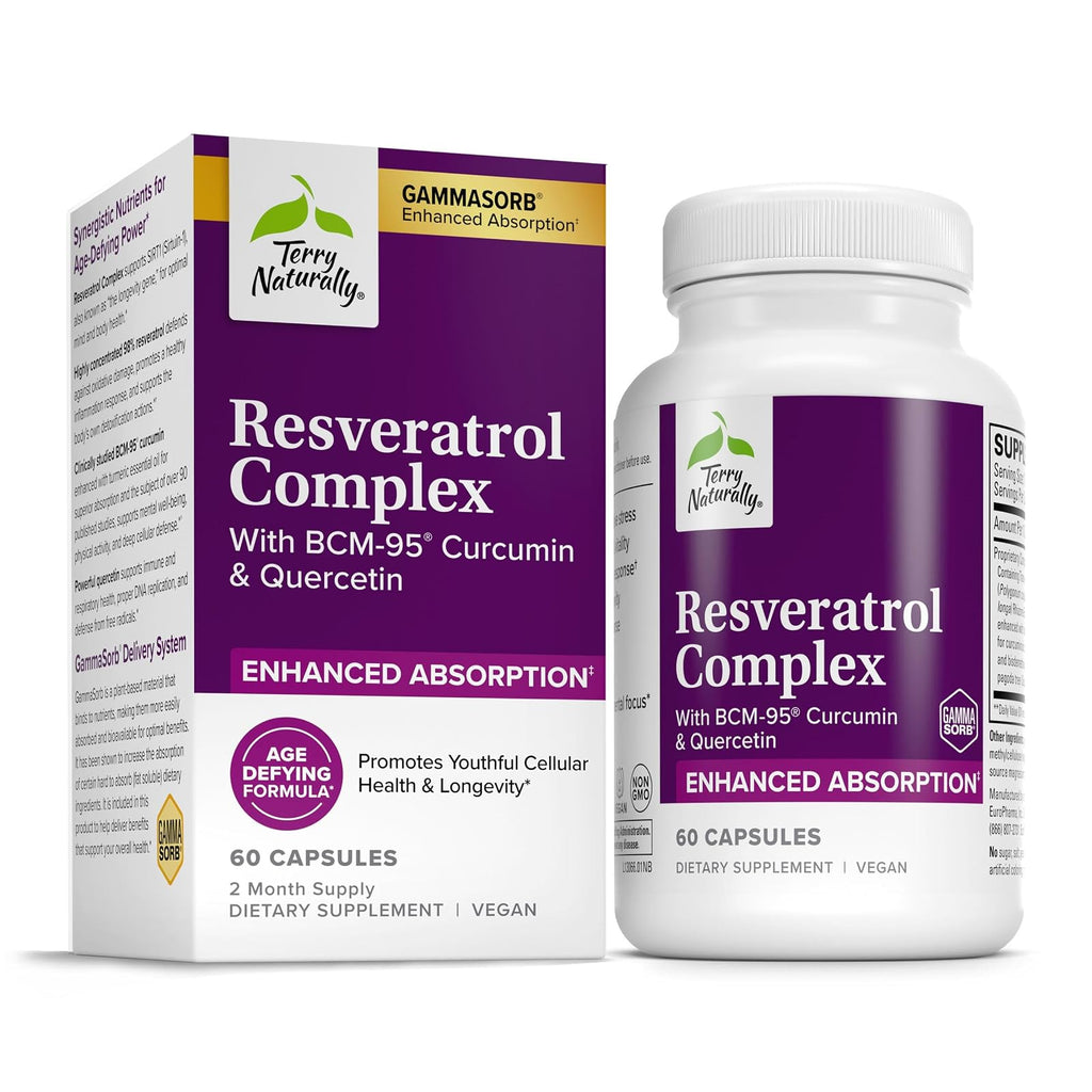 Terry Naturally Resveratrol Complex capsules