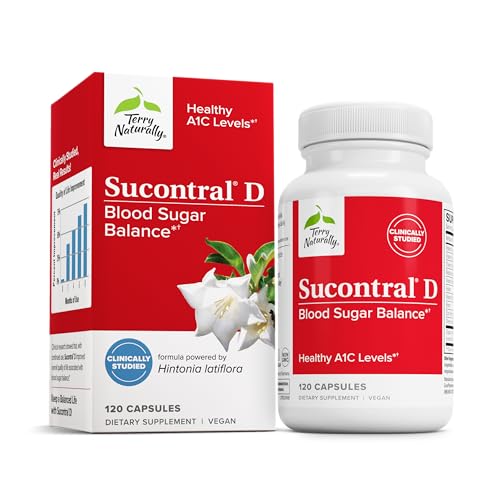 Terry Naturally Sucontral D capsules for blood sugar support