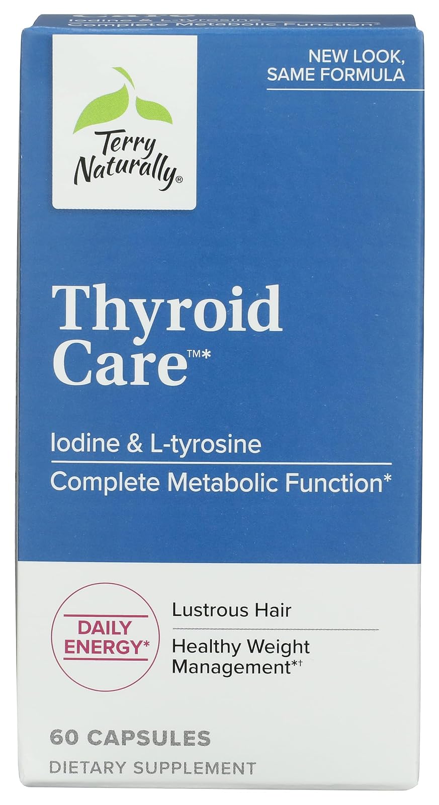 Terry Naturally thyroid support capsules