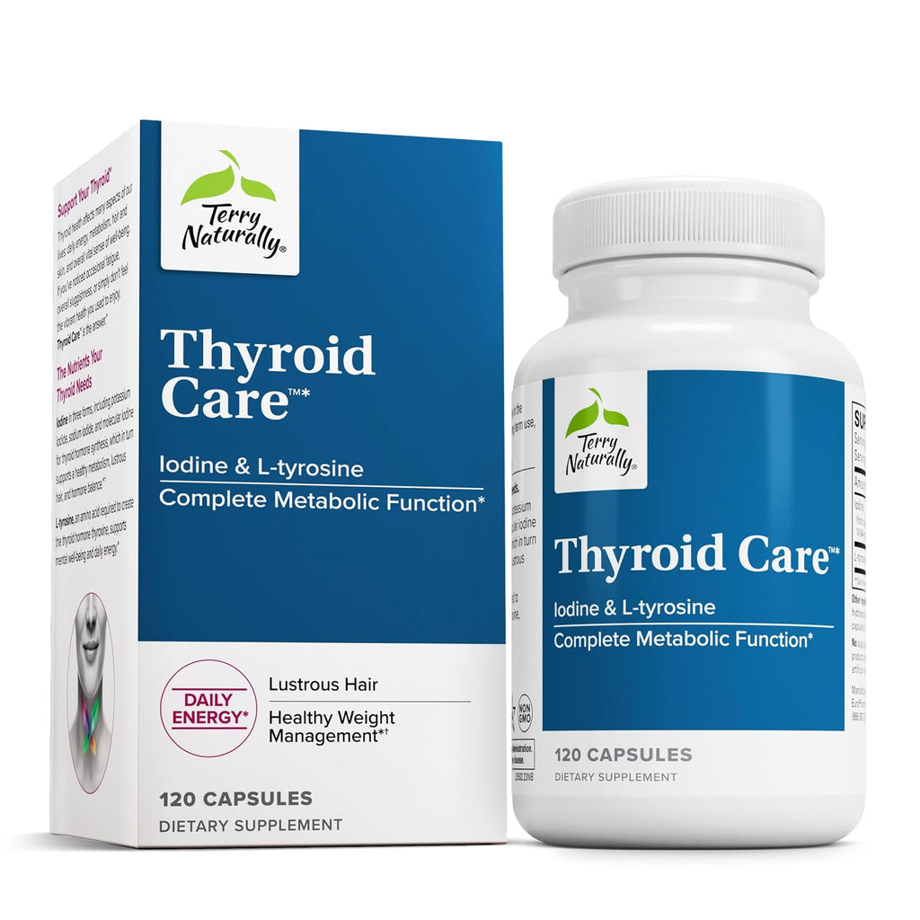 Terry Naturally thyroid support capsules