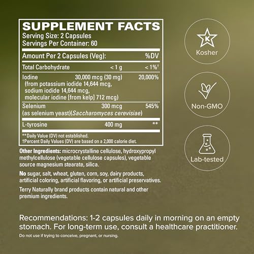 Terry Naturally thyroid wellness formula