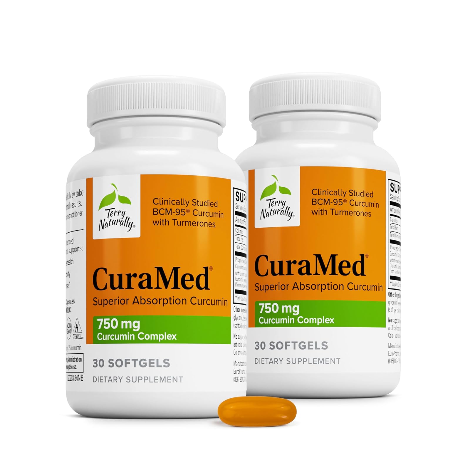Terry Naturally turmeric curcumin capsules