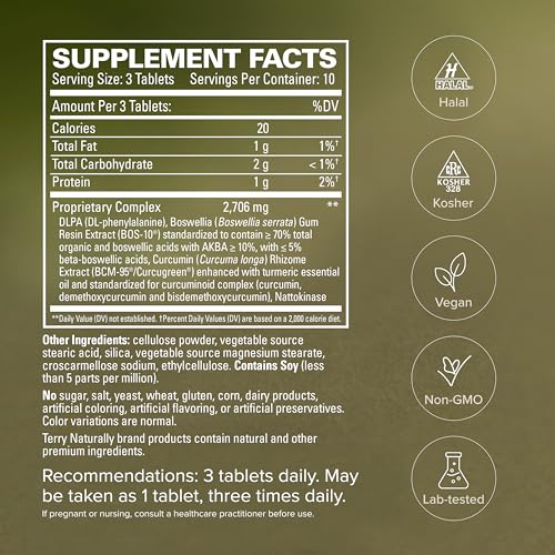 Terry Naturally turmeric for wellness