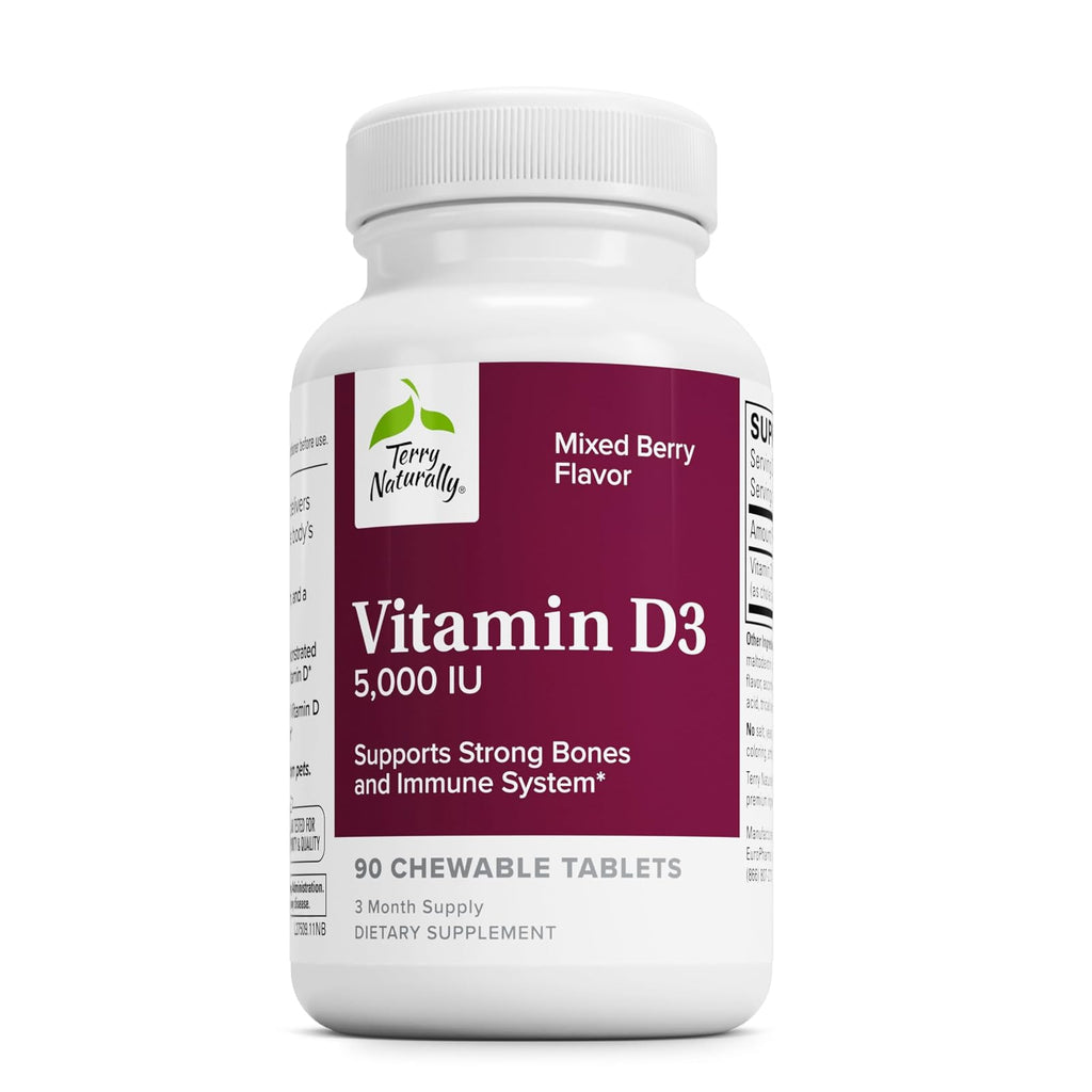 Terry Naturally vitamin D3 gummies