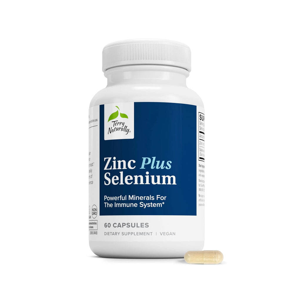 Terry Naturally zinc plus selenium tablets