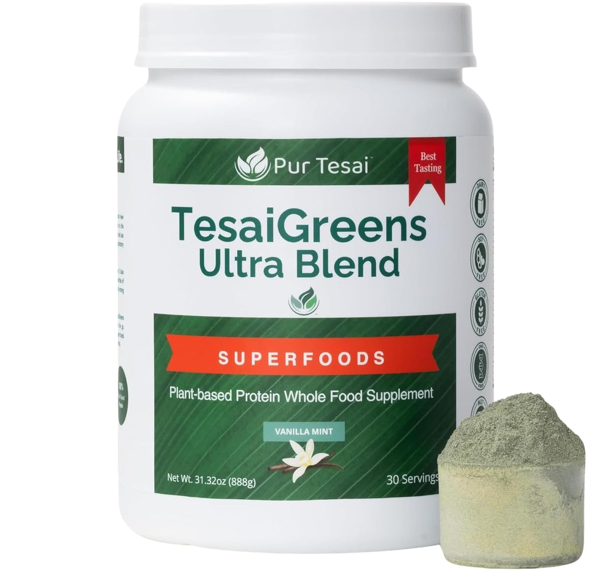 TesaiGreens superfood powder with protein