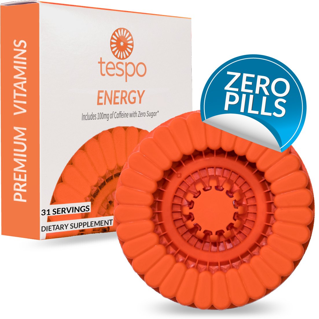 Tespo Energy Kit blended vitamin supplements