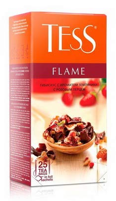 TESS Flame Hibiscus herbal tea bags