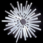Tessco Selenite crystal wands set
