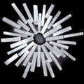 Tessco selenite crystal wands set