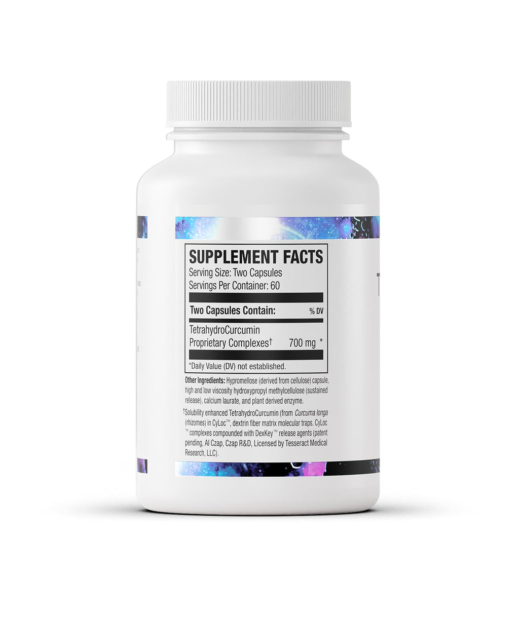 Tesseract curcumin for holistic health