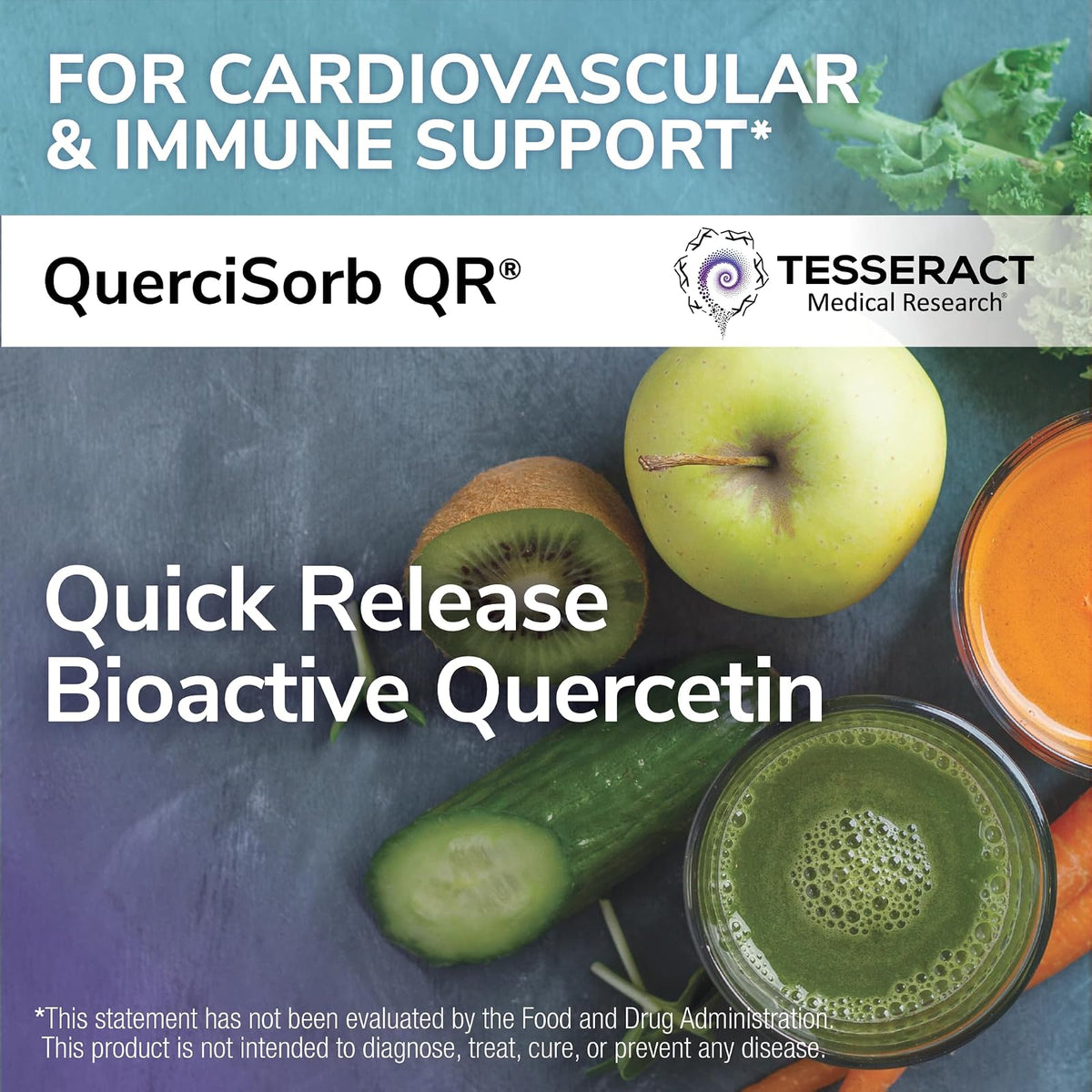Tesseract quercetin for seasonal allergies