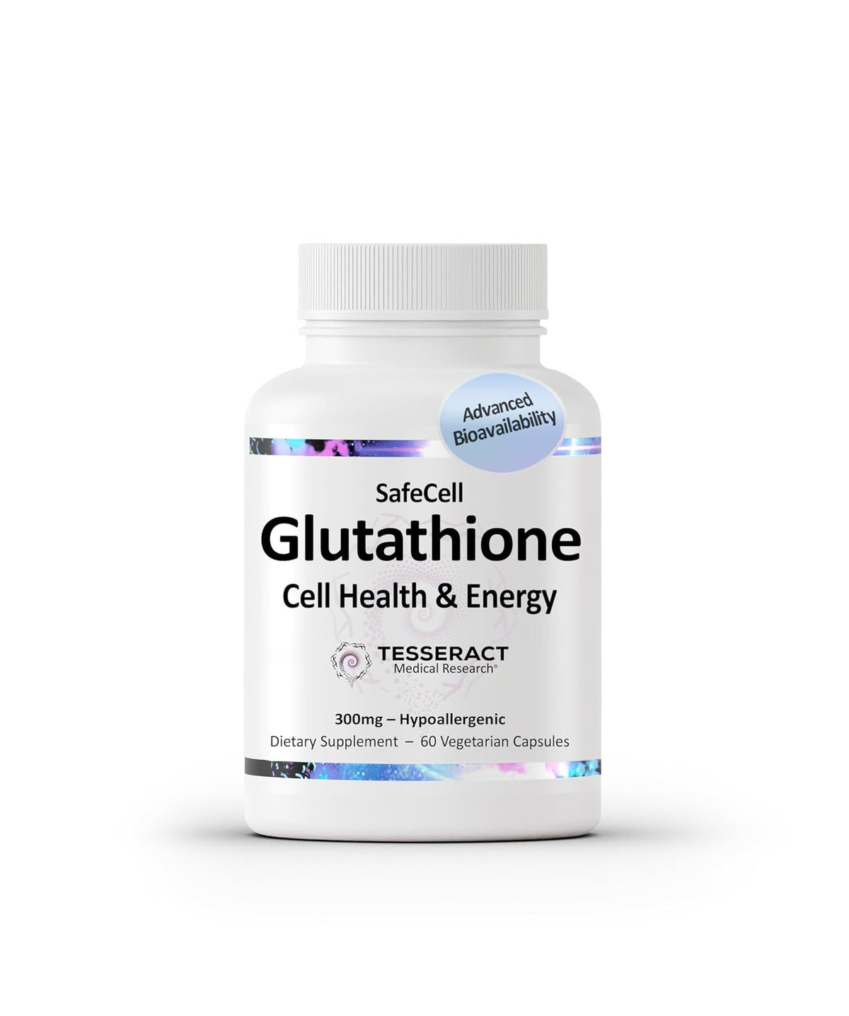 Tesseract S-Acetyl Glutathione capsules for wellness